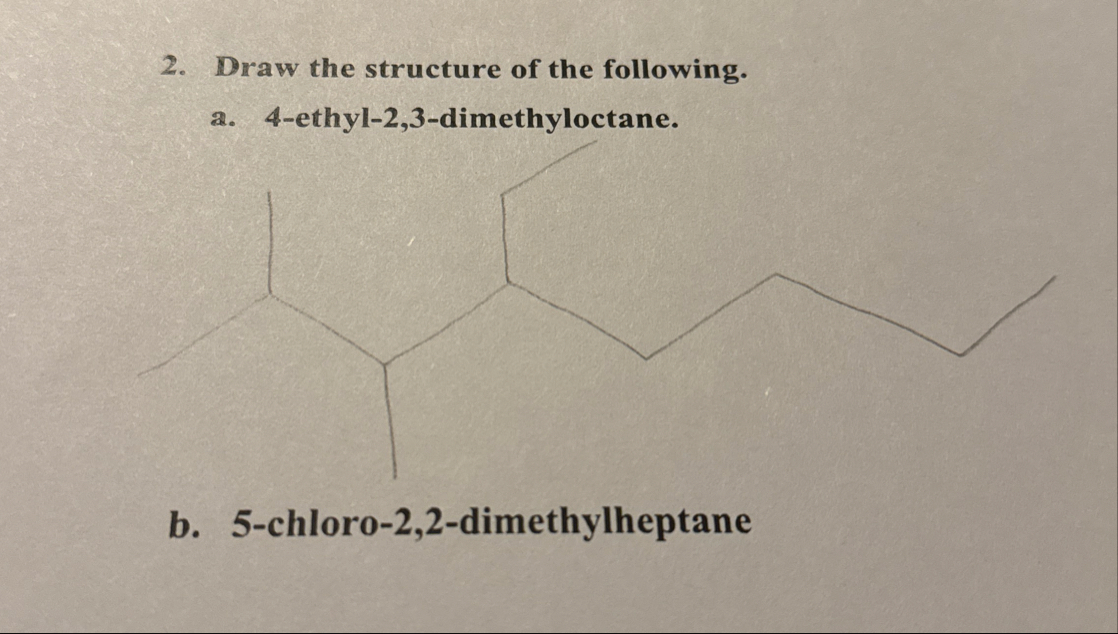 Draw the structure of the | Chegg.com