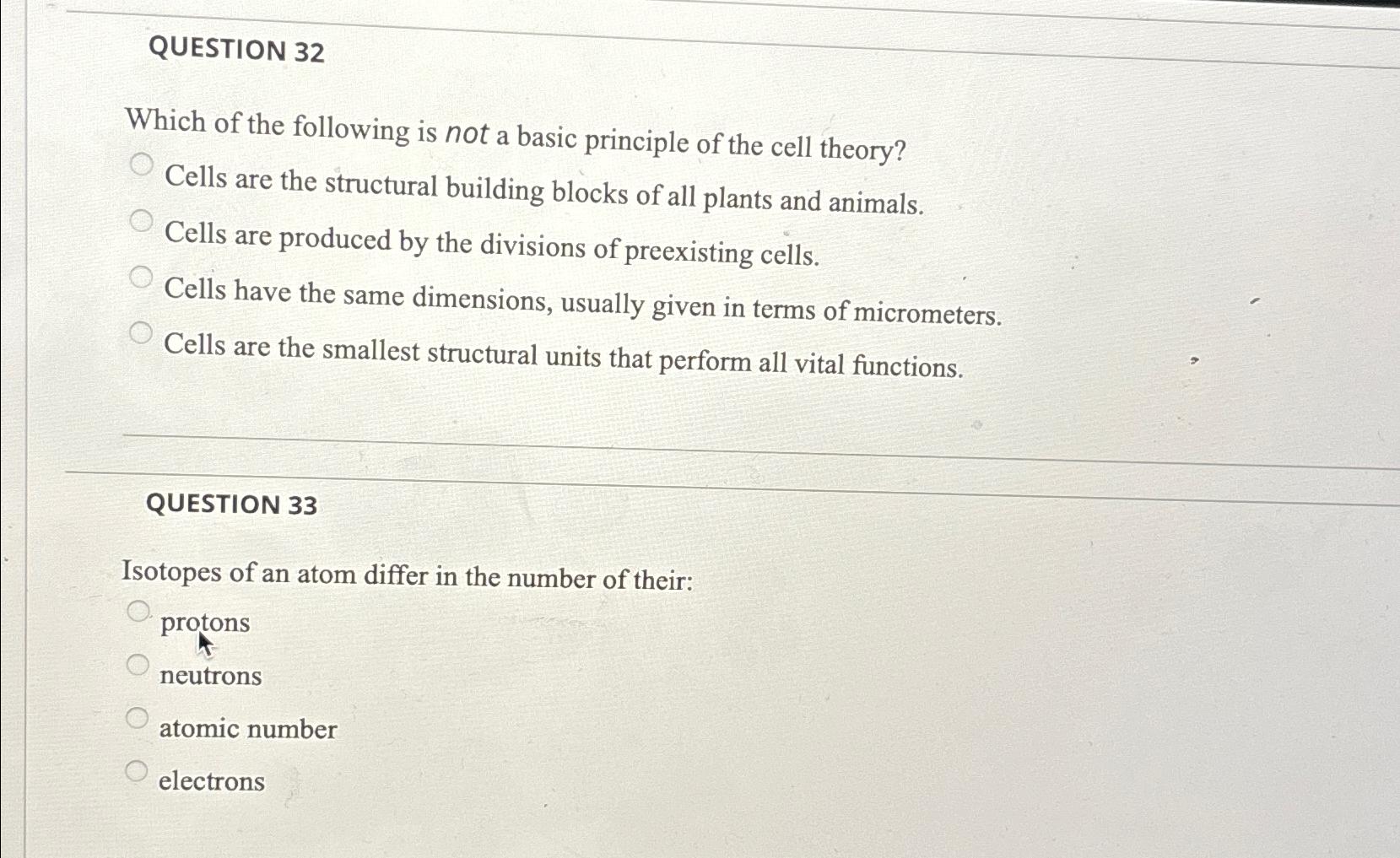 QUESTION 32Which of the following is not a basic | Chegg.com