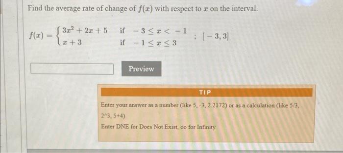 Solved Find the average rate of change of f(x) with respect | Chegg.com