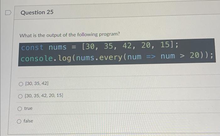 Solved What is the output of the following program? const | Chegg.com