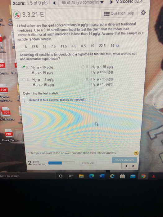 Solved what us the t statistic ? what is p value V | Chegg.com