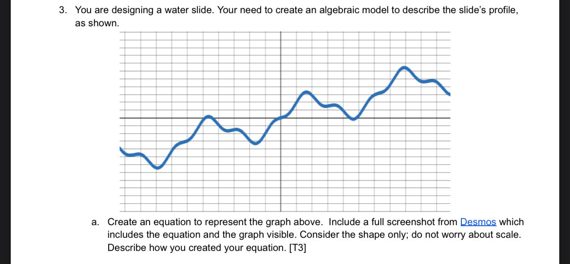 Solved You are designing a water slide. Your need to create | Chegg.com