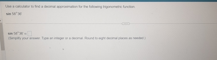 Solved Use a calculator to find a decimal approximation for | Chegg.com