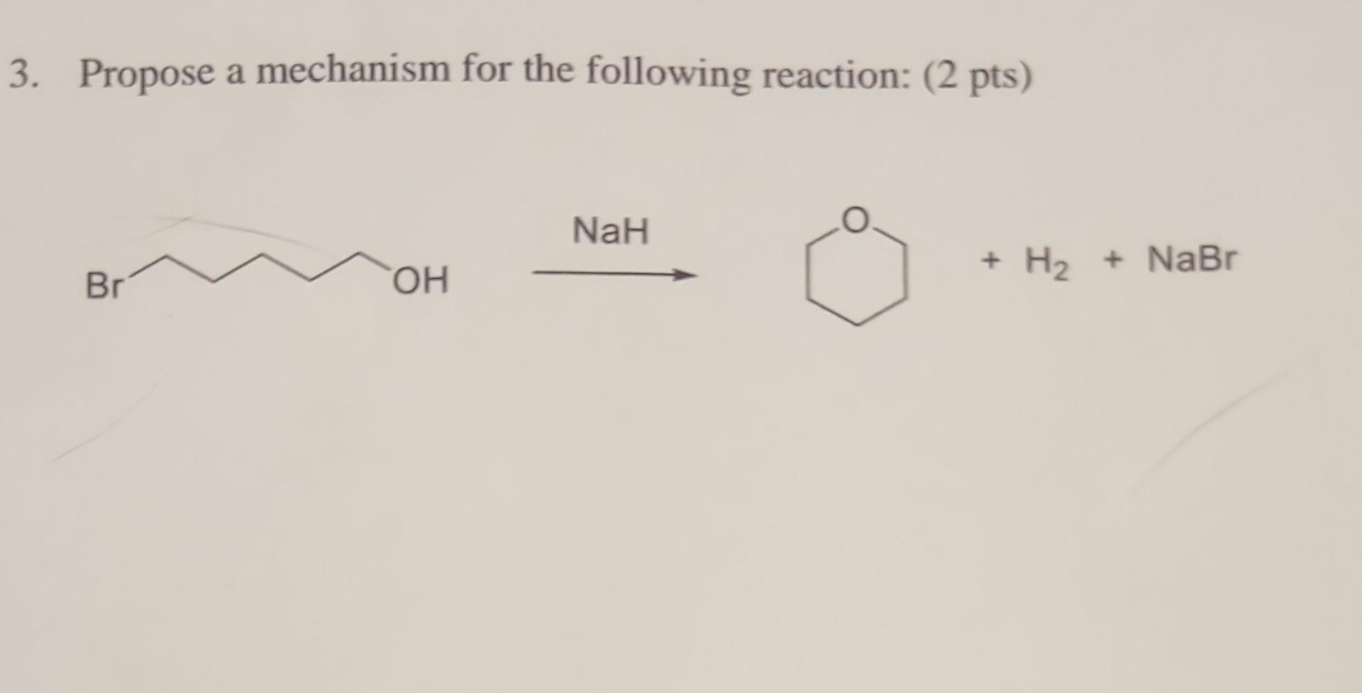 Solved Propose a mechanism for the following reaction: ( 2 | Chegg.com