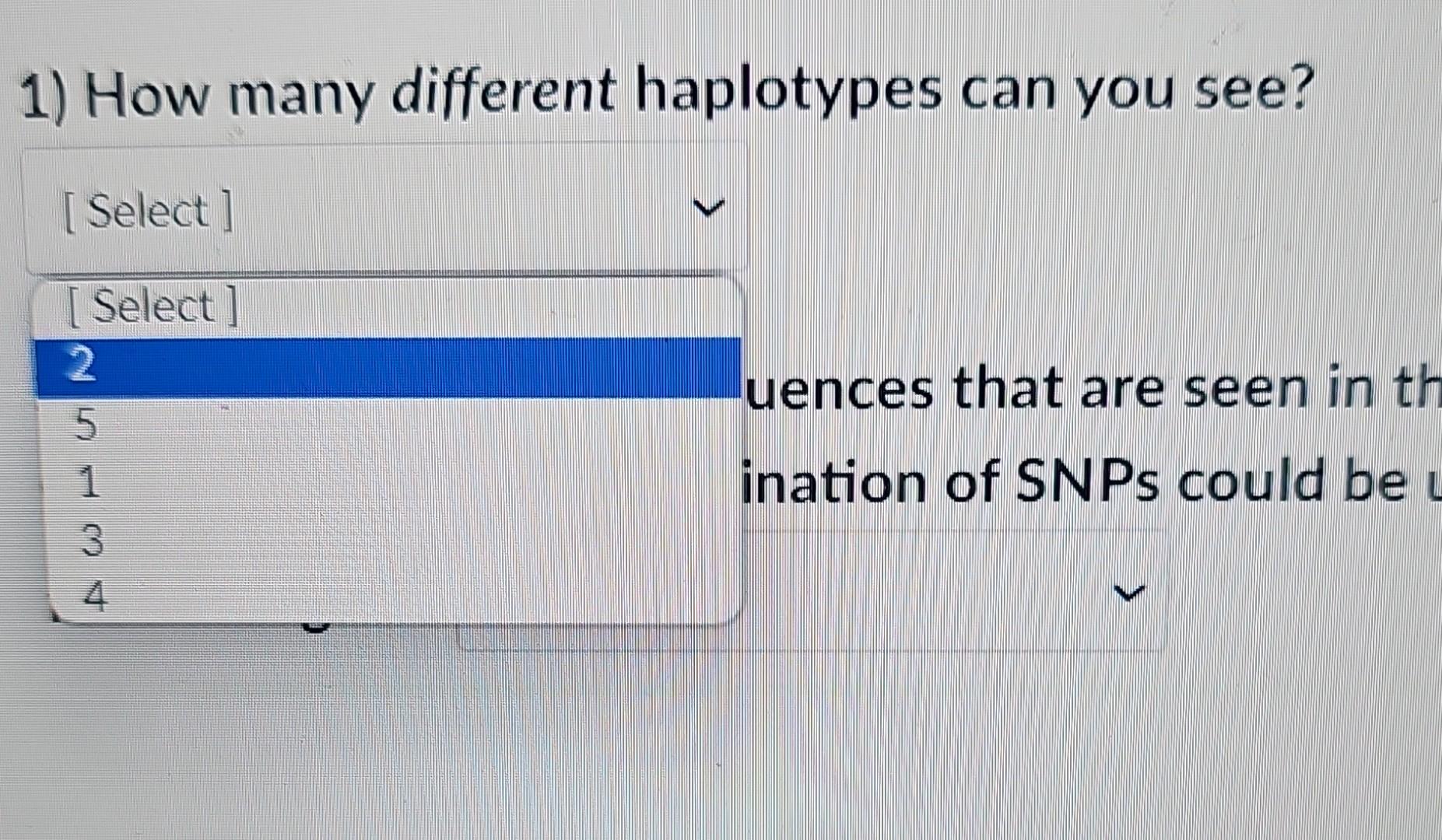 Solved A region of DNA from the same locus on five different | Chegg.com