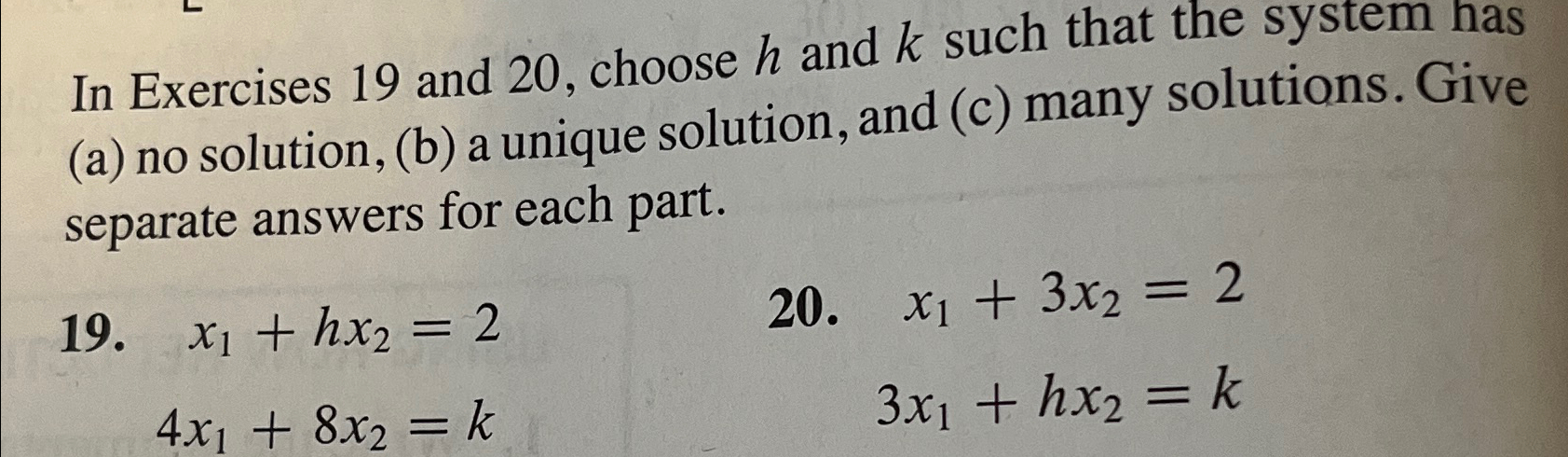Solved In Exercises 19 ﻿and 20, ﻿choose h ﻿and k ﻿such that | Chegg.com