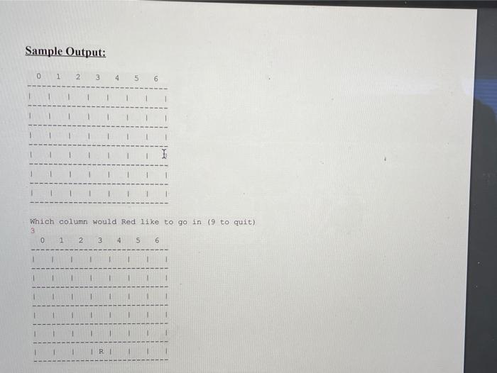 Solved Tasks: Create a custom Exception called Column Full • | Chegg.com