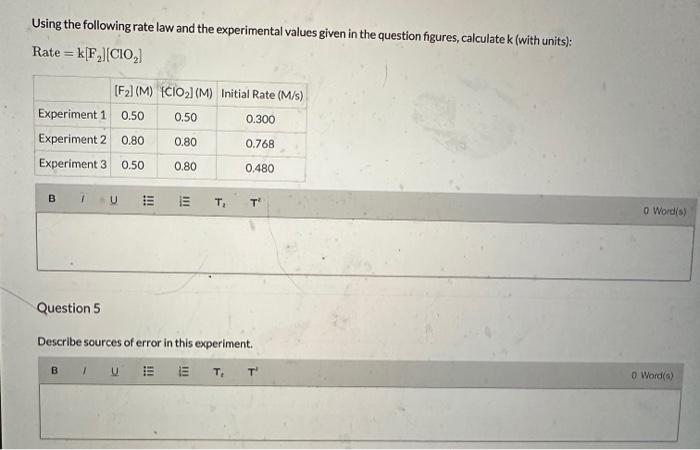 Solved Data Table 1: Varying Concentrations of HClNa2 S2O3 | Chegg.com