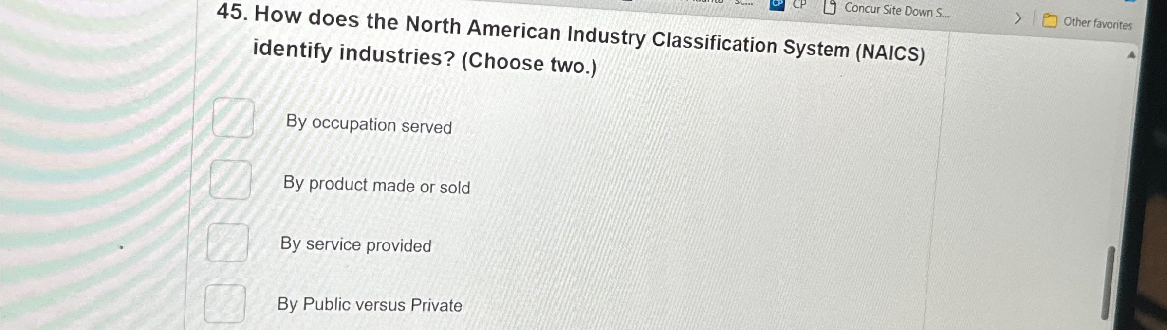 Solved How does the North American Industry Classification | Chegg.com