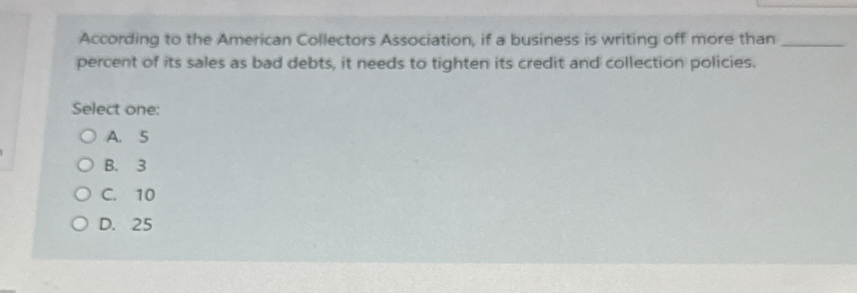 Solved According to the American Collectors Association, if | Chegg.com