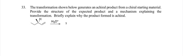 Solved 33. The transformation shown below generates an | Chegg.com
