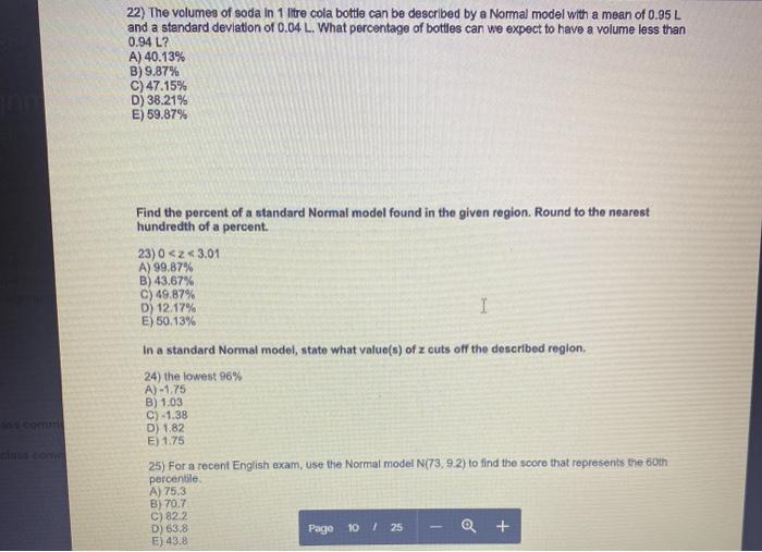 Solved Chapter 4 Understanding and Comparing Distributions | Chegg.com