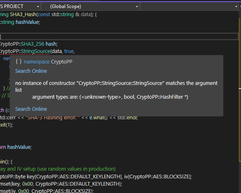 Solved why is line 38 ﻿throwing this error? | Chegg.com