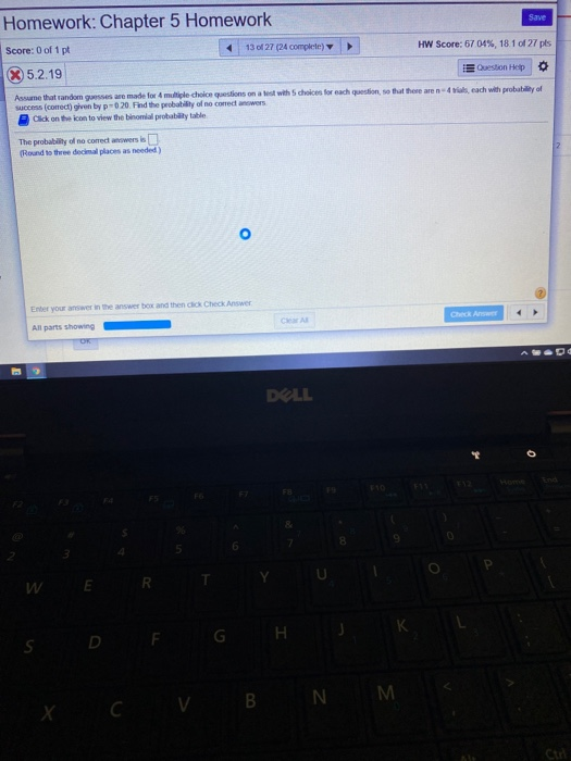Solved Save Homework Chapter 5 Homework Score 0 Of 1 Pt 13