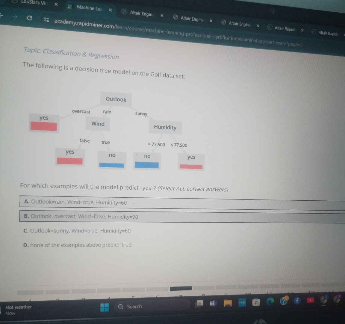 Solved EduSkills VirMachine LeAltair EngineAltair Engins:' | Chegg.com