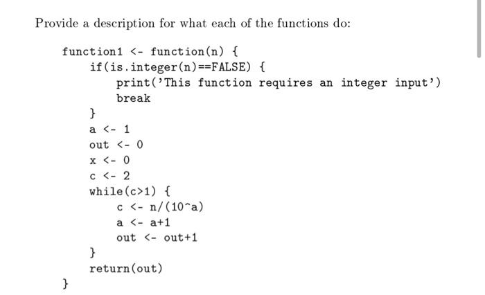 Solved The code is written using RStudio Language. provide a | Chegg.com
