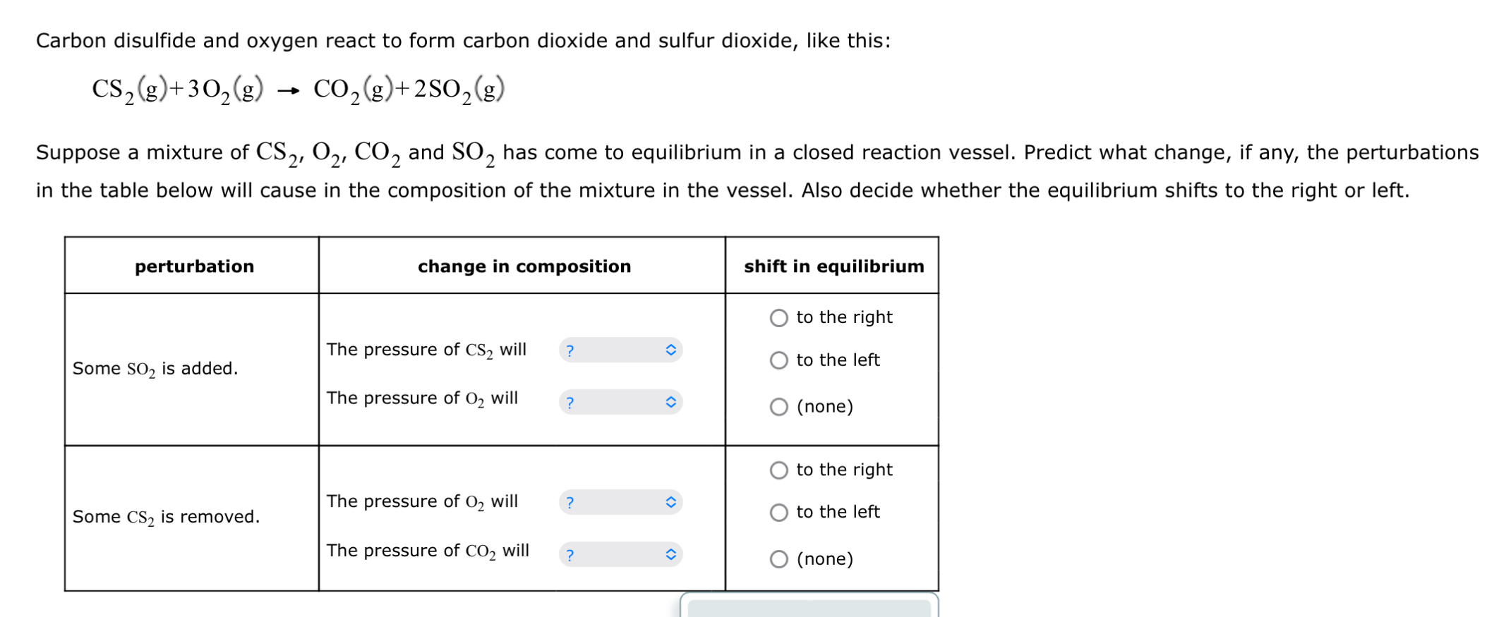 Solved Carbon disulfide and oxygen react to form carbon | Chegg.com