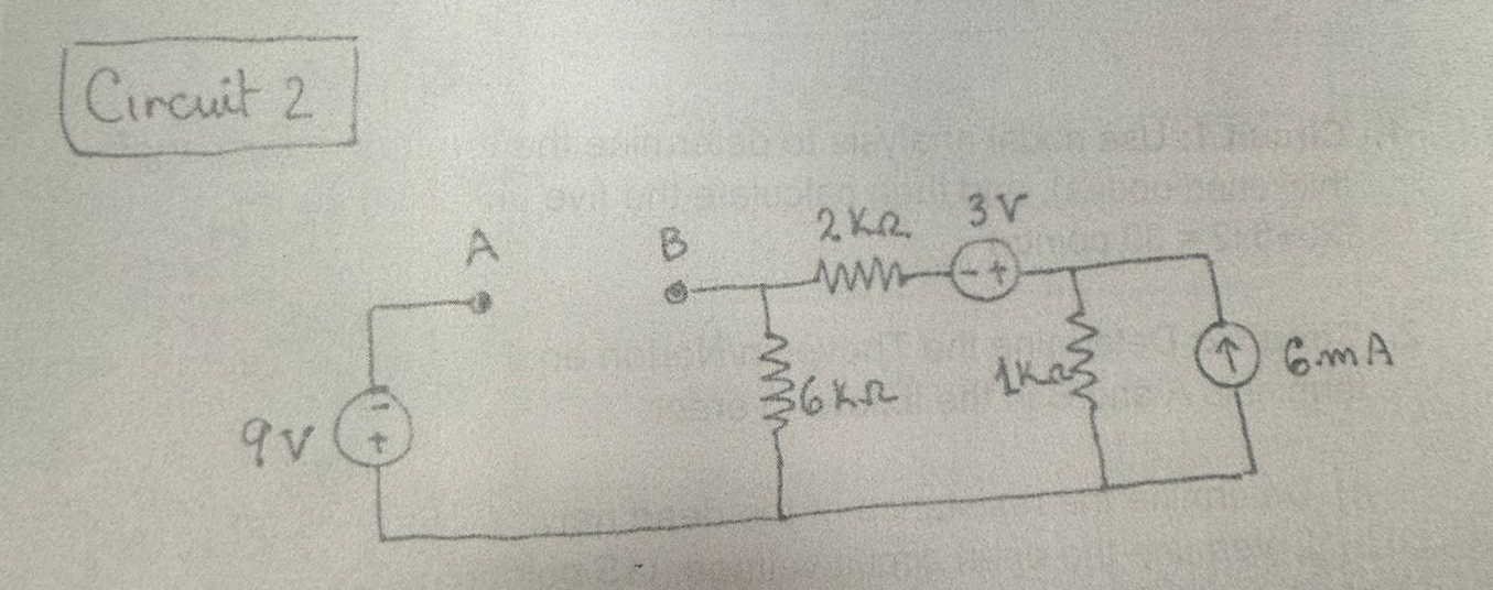 Solved Circuit 2determine thevenin/norton equivalents | Chegg.com