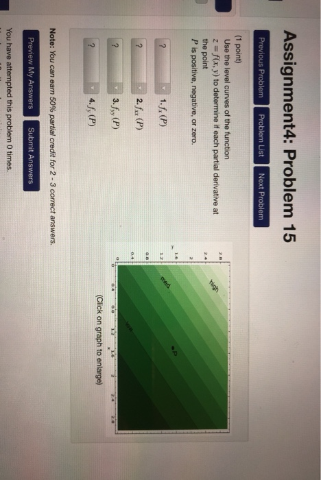 Solved Assignment4 Problem 15 Previous Problem Problem List 3050