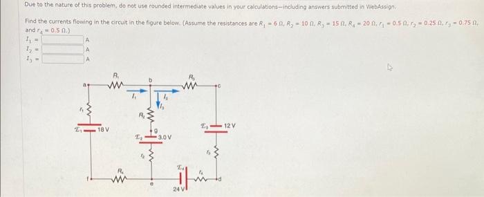 Solved Due to the nature of this problem, do not use rounded | Chegg.com