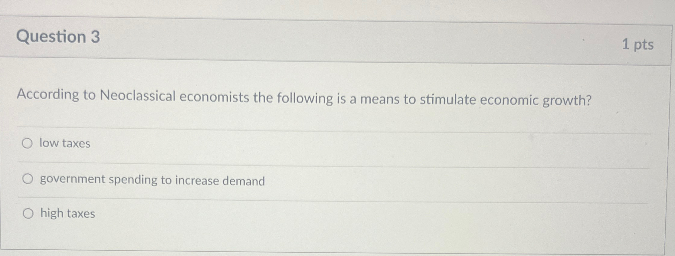 Solved Question 31 ﻿ptsAccording to Neoclassical economists | Chegg.com