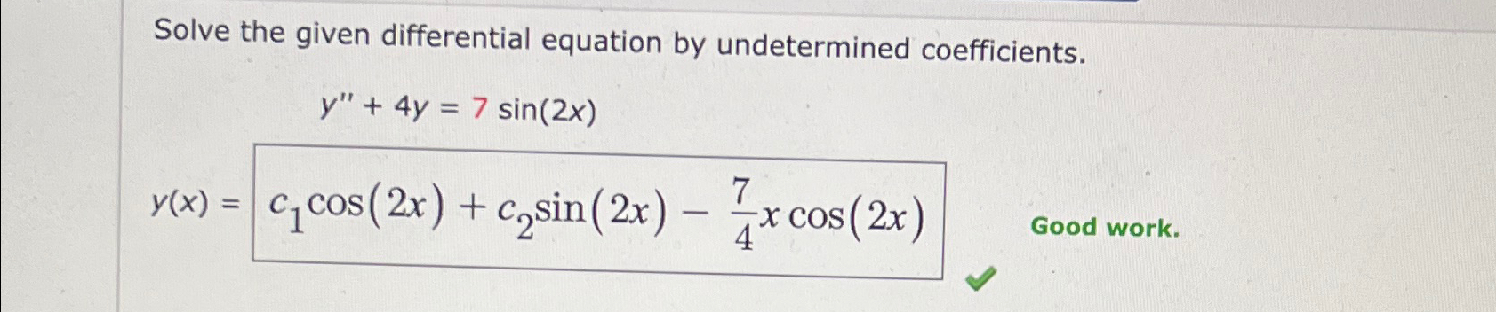 Please explain steps in detail Solve the given | Chegg.com