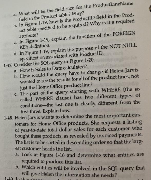 Solved a. What will be the field size for the | Chegg.com