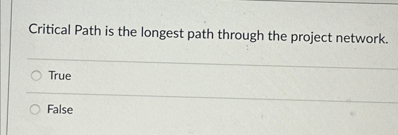 Solved Critical Path is the longest path through the project | Chegg.com