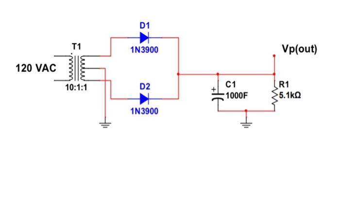 Solved b. Center-Tapped Full-Wave Rectifier: - | Chegg.com