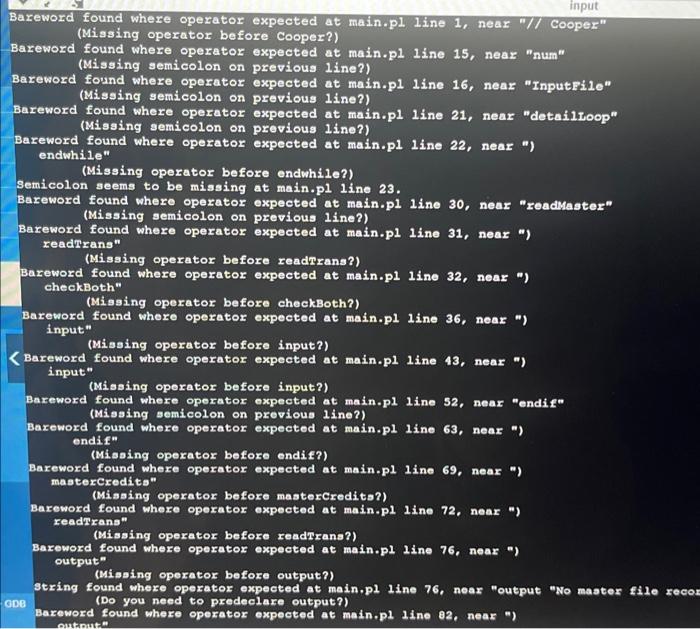 can you solve the error in the code , this code is | Chegg.com