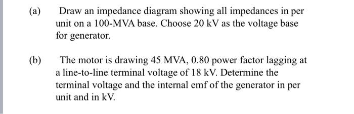Solved The three-phase power and line-line ratings of the | Chegg.com