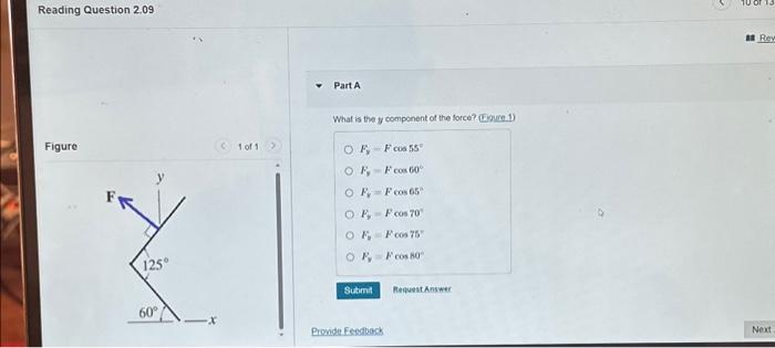 Solved Reading Question 2.09 Figure y 125° 60° -X 1 of 1 | Chegg.com Solved Reading Question 2.09 Figure y 125° 60° -X 1 of 1 | Chegg.com