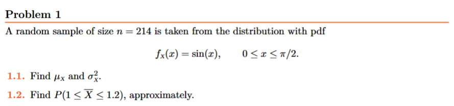 Solved Problem 1A random sample of size n=214 ﻿is taken from | Chegg.com