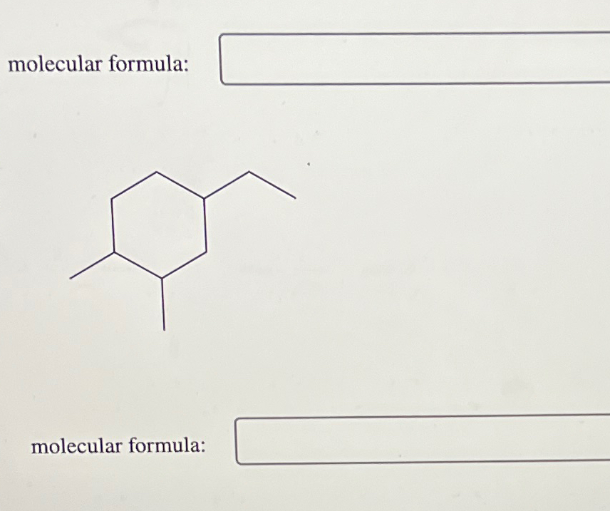 molecular formula:molecular formula: | Chegg.com