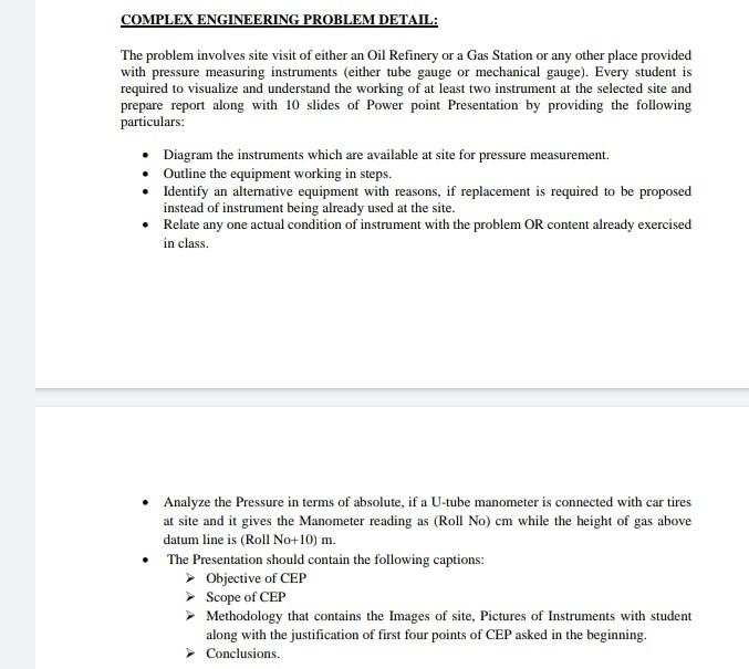 Solved COMPLEX ENGINEERING PROBLEM DETAIL: The problem | Chegg.com