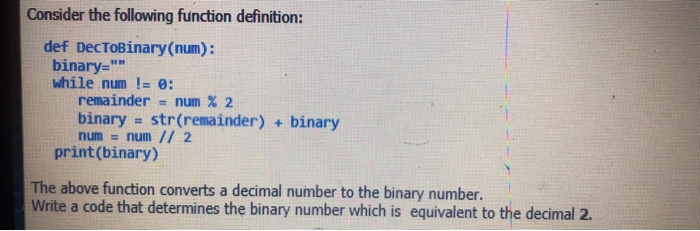 Solved Consider the following function definition: def | Chegg.com