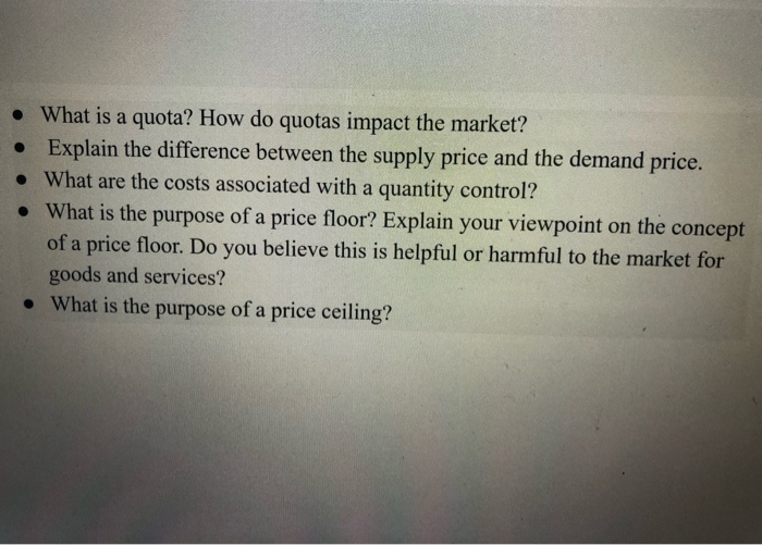 What Is The Purpose Of Quotas Brainly Michael Yoder