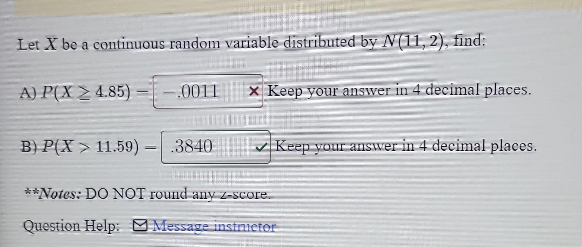 Solved Let X be a continuous random variable distributed by | Chegg.com