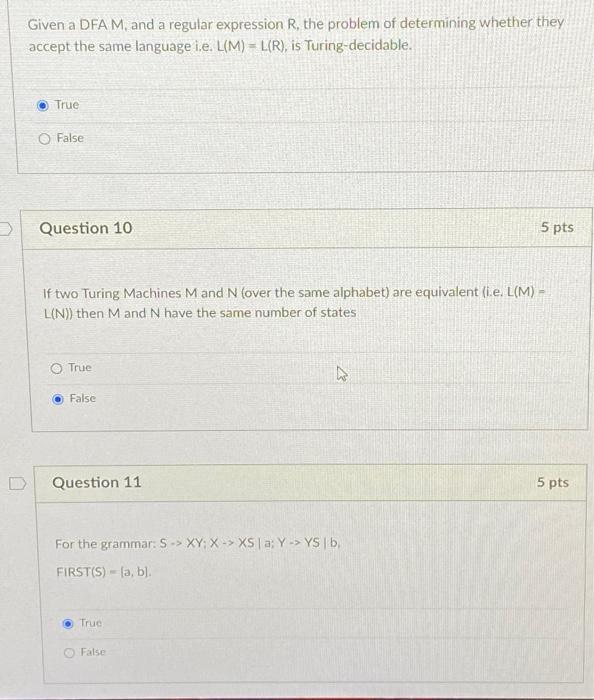Solved There exists a language L that is Turing-decidable | Chegg.com