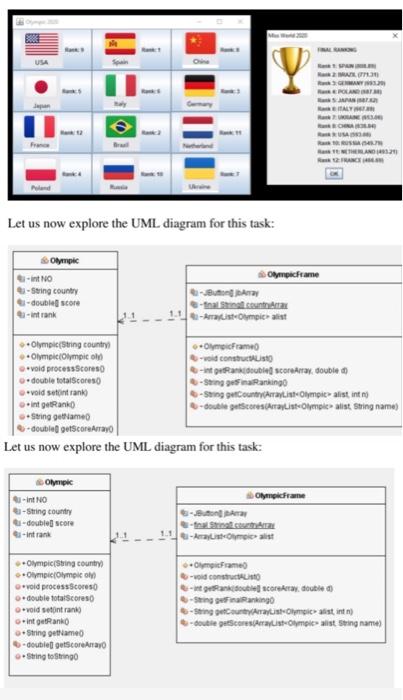 Objectives: Practice java programming with GUI Task | Chegg.com