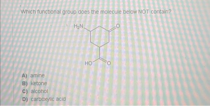 Solved The structure below contains two functional groups. | Chegg.com