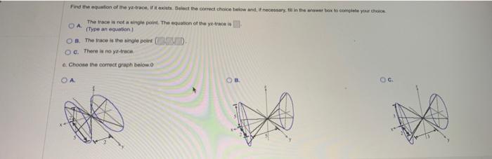 Solved Consider the following equation of an elliptic cone. | Chegg.com