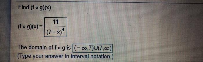 Solved Find (fog)(x) and (gof)(x) for the pair of functions | Chegg.com