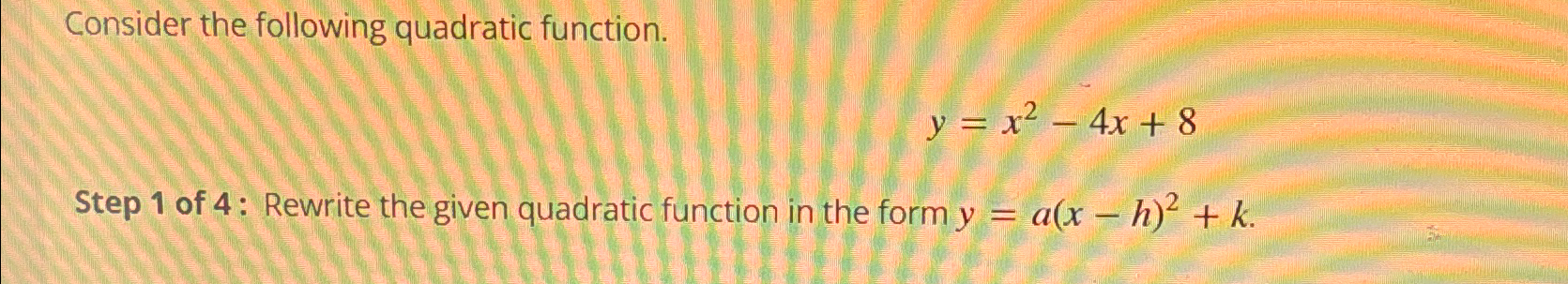 Solved Consider the following quadratic | Chegg.com