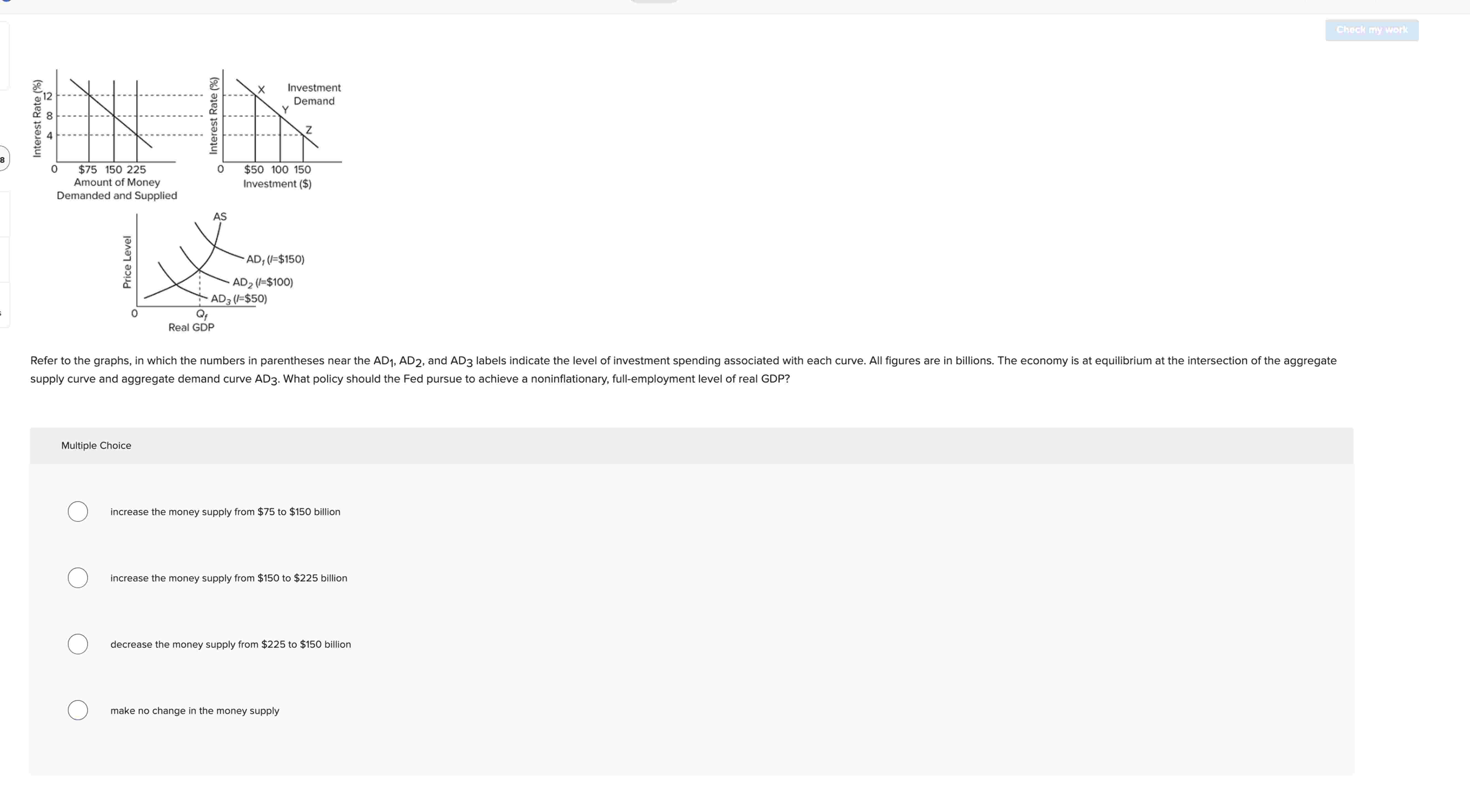 Solved 50. ﻿Refer to ﻿the graphs, supply curve and aggregate | Chegg.com