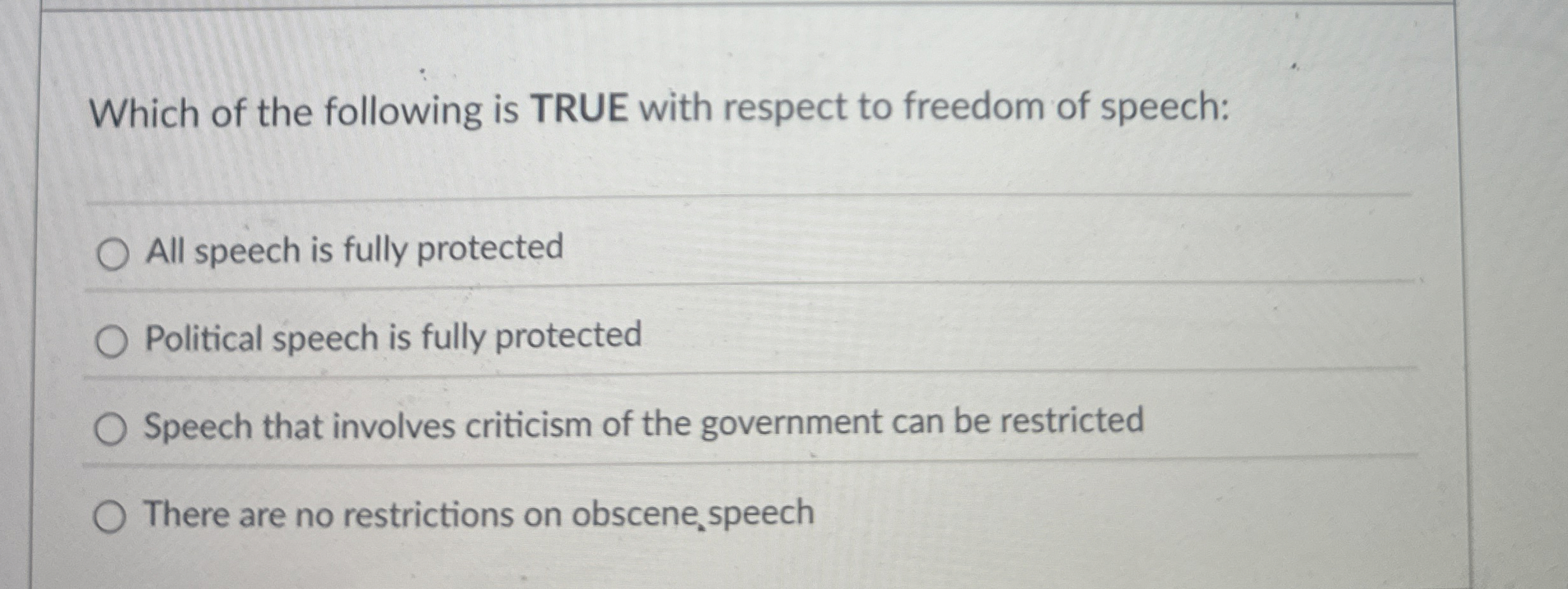 Solved Which of the following is TRUE with respect to | Chegg.com