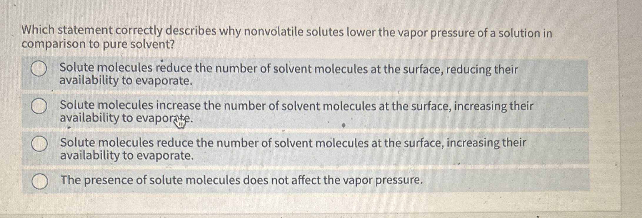 Solved Which statement correctly describes why nonvolatile | Chegg.com