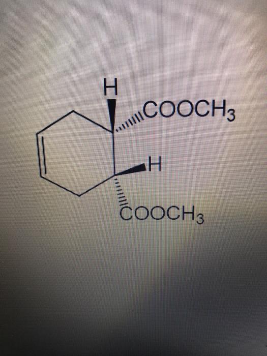 Solved COOCH3 heat + COOCH3 I||| COOCH3 ...H COOCH3 H | Chegg.com
