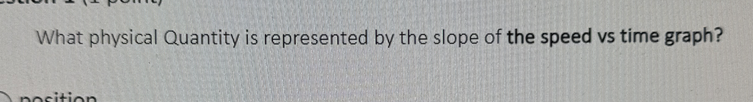Solved What physical Quantity is represented by the slope of | Chegg.com