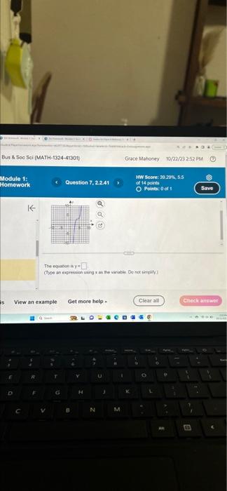 Solved P Do Homework Module 1 Secti X Bus And Soc Sci